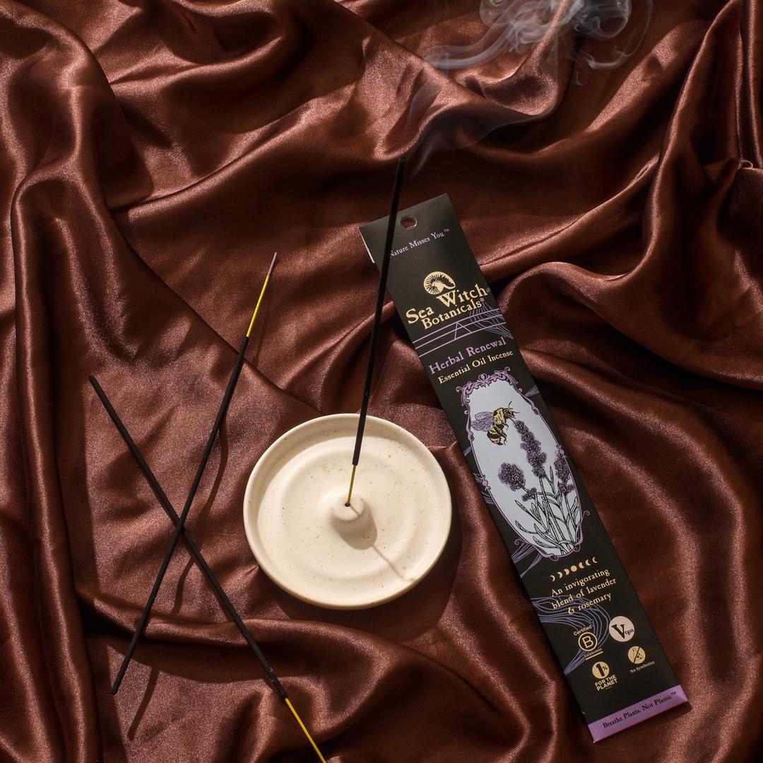 All-Natural Incense Sticks with Essential Oils | Sea Witch Botanicals